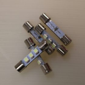 LED Fuse Lamps - Cool Blue (8 volt) - Vintage HIFI Audio