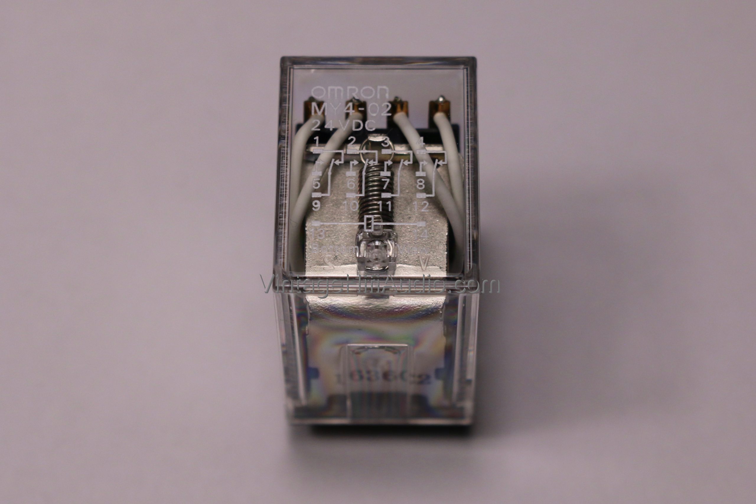 Omron Relay - MY4-02-DC24 - Vintage HIFI Audio
