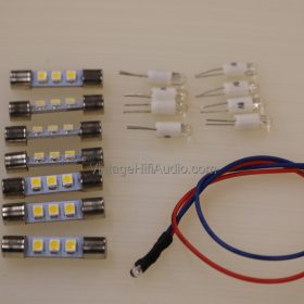 LED Dial Pointer - 3mm - (8 Volt 20mA) - Polarized - Vintage HIFI Audio