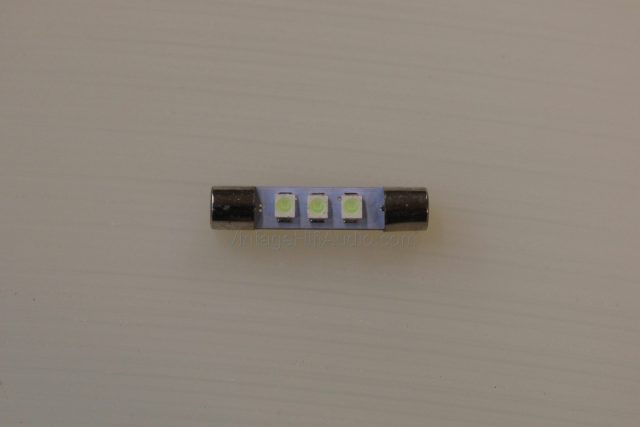 LED Fuse Lamps - Cool Blue (8 volt) - Vintage HIFI Audio