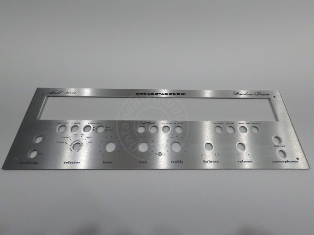 Faceplates - Vintage HIFI Audio